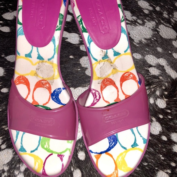Coach | Shoes | Nwt Coach Pool Slides | Poshmark